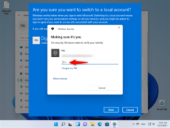 Windows 11: переключение с учётной записи Microsoft на локальную - ReadMag.ru